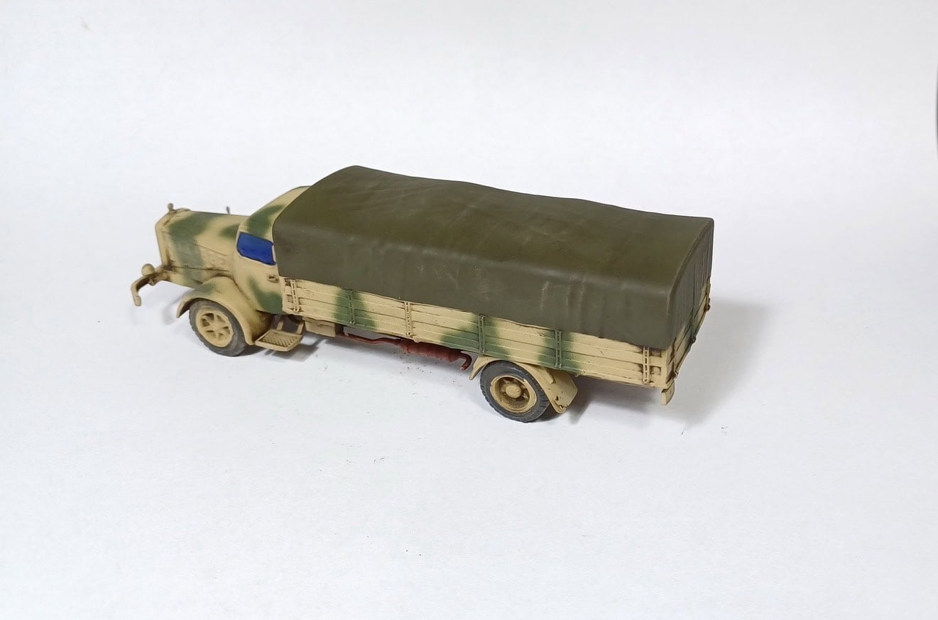 Mercedes-Benz L6500 Heavy truck (Germany, WW2) by Wargame3D - Wargaming3D