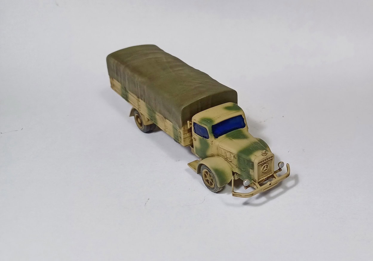 Mercedes-Benz L6500 Heavy truck (Germany, WW2) by Wargame3D - Wargaming3D