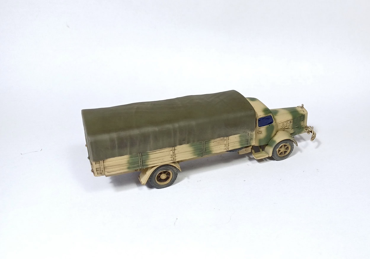 Mercedes-Benz L6500 Heavy truck (Germany, WW2) by Wargame3D - Wargaming3D