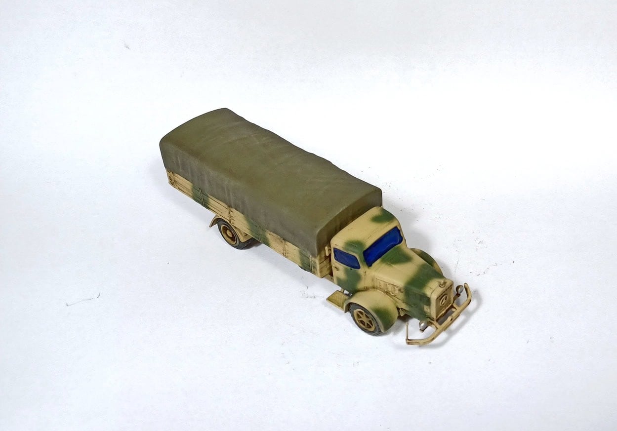 Mercedes-Benz L6500 Heavy truck (Germany, WW2) by Wargame3D - Wargaming3D