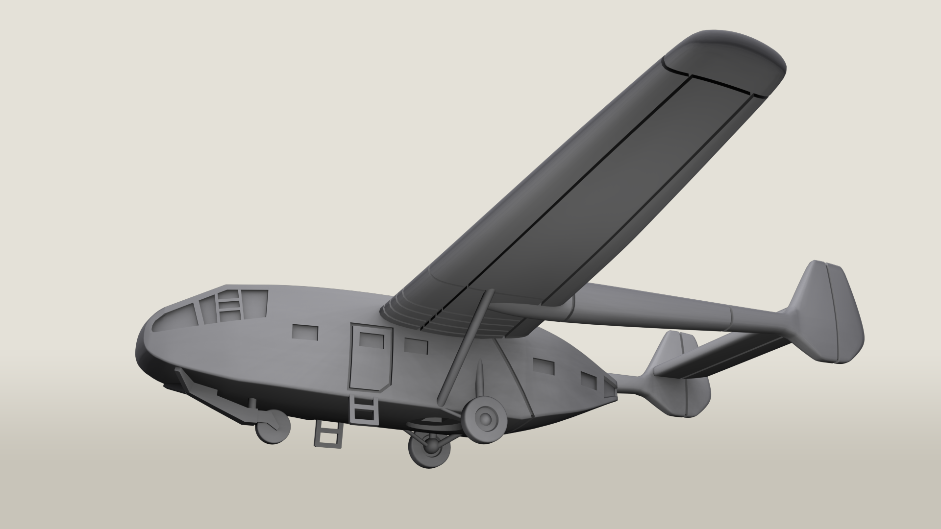 Gotha Go-242 B-3 (Germany, WW2) by Wargame3D - Wargaming3D