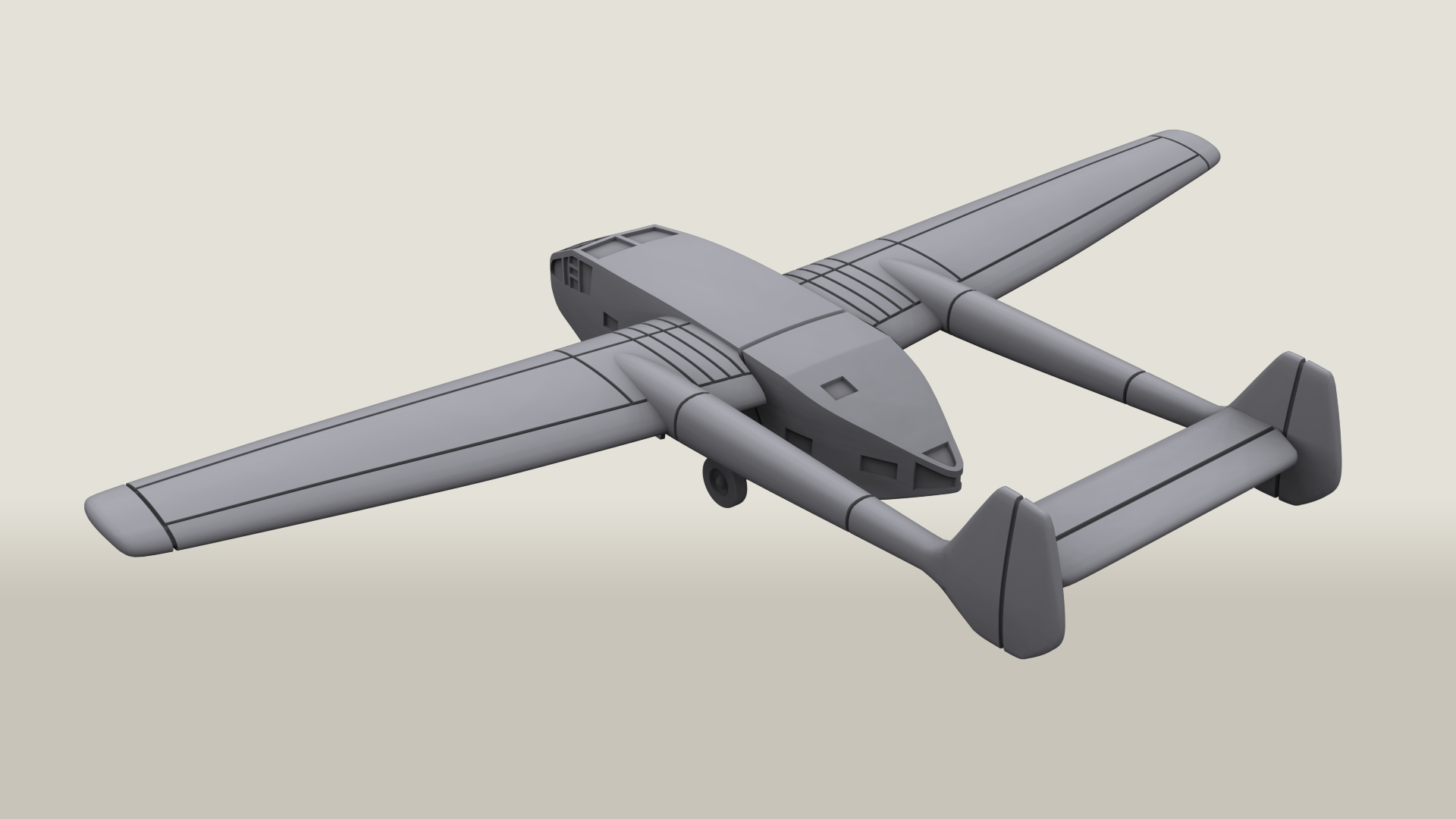 Gotha Go-242 B-3 (Germany, WW2) by Wargame3D - Wargaming3D