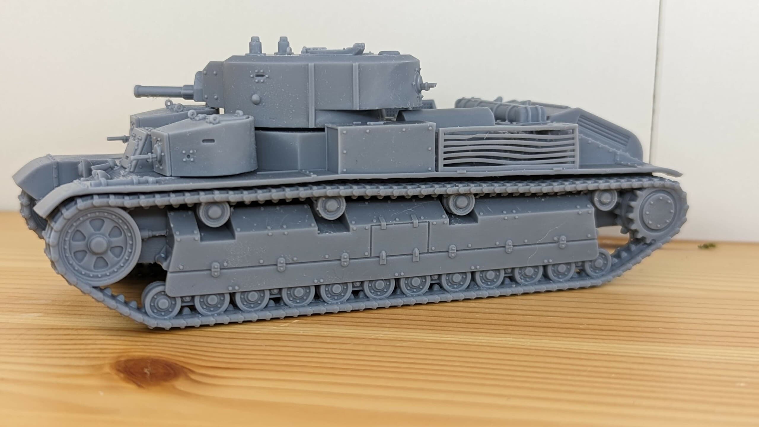 Medium tank T-28А (USSR, WW2) + T-28M (Finnish, WW2) by Wargame3D ...
