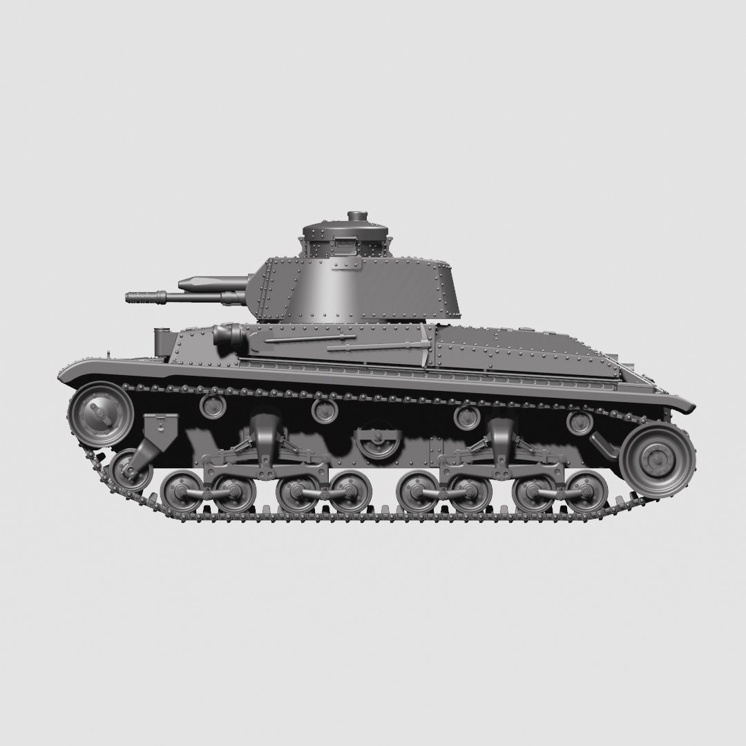 Light Tank CKD LT vz.35 (Skoda) (Czech, WW2) by Wargame3D - Wargaming3D
