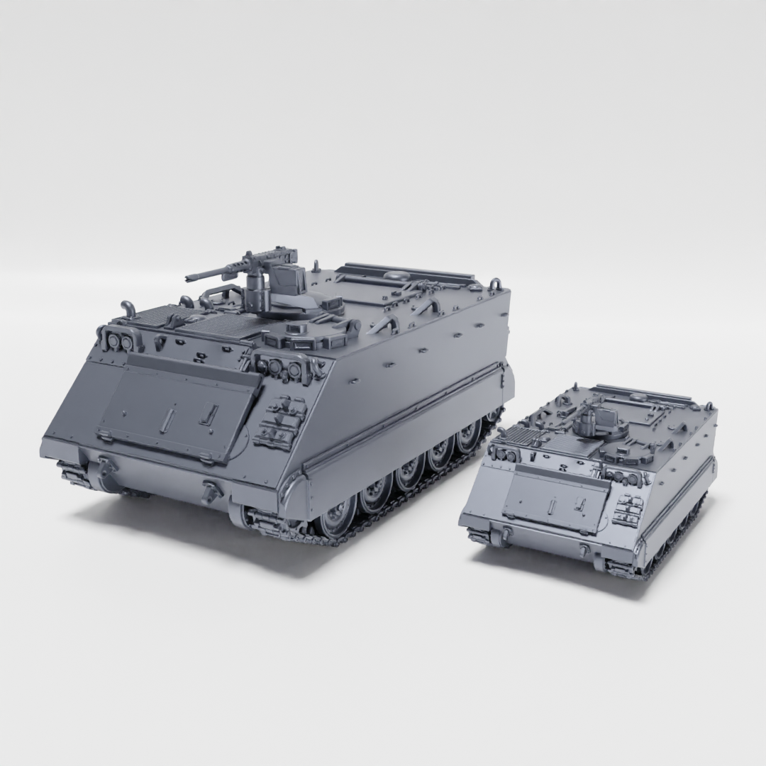 M113A1 APC (US+Germany, Cold war) (scale 1:56 and 1:100) by Wargame3D ...