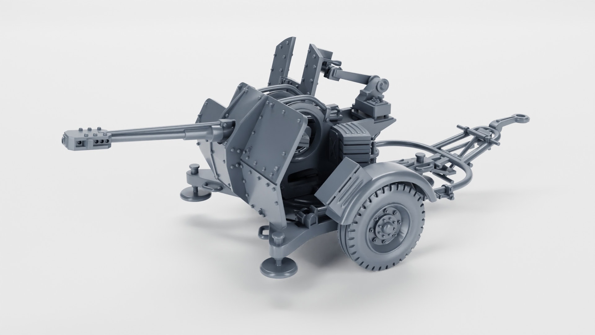3cm Flak 103/38 Jaboshreck AA gun (Germany, WW2) by Wargame3D - Wargaming3D