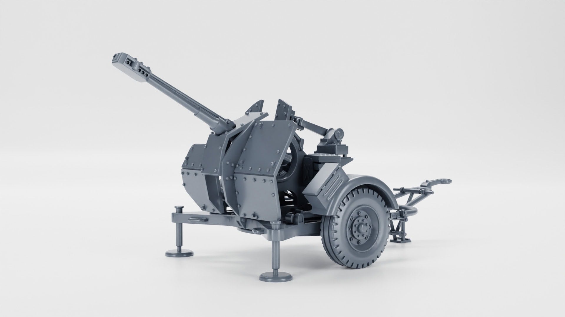 3cm Flak 103/38 Jaboshreck AA gun (Germany, WW2) by Wargame3D - Wargaming3D