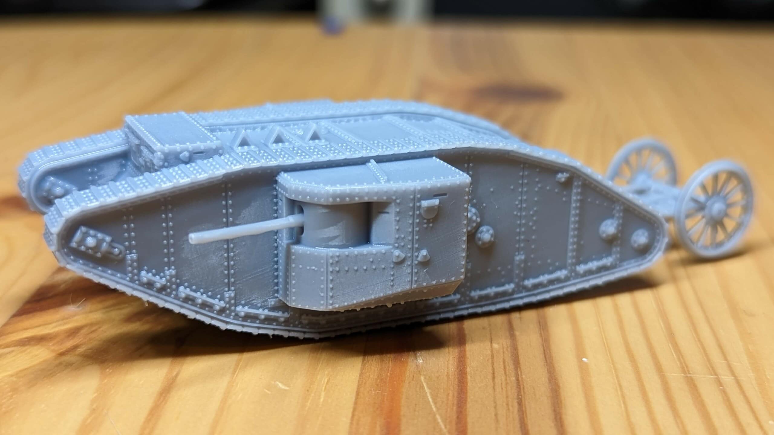 TANK MARK I (WW1, British Empire, 1916) by Wargame3D - Wargaming3D