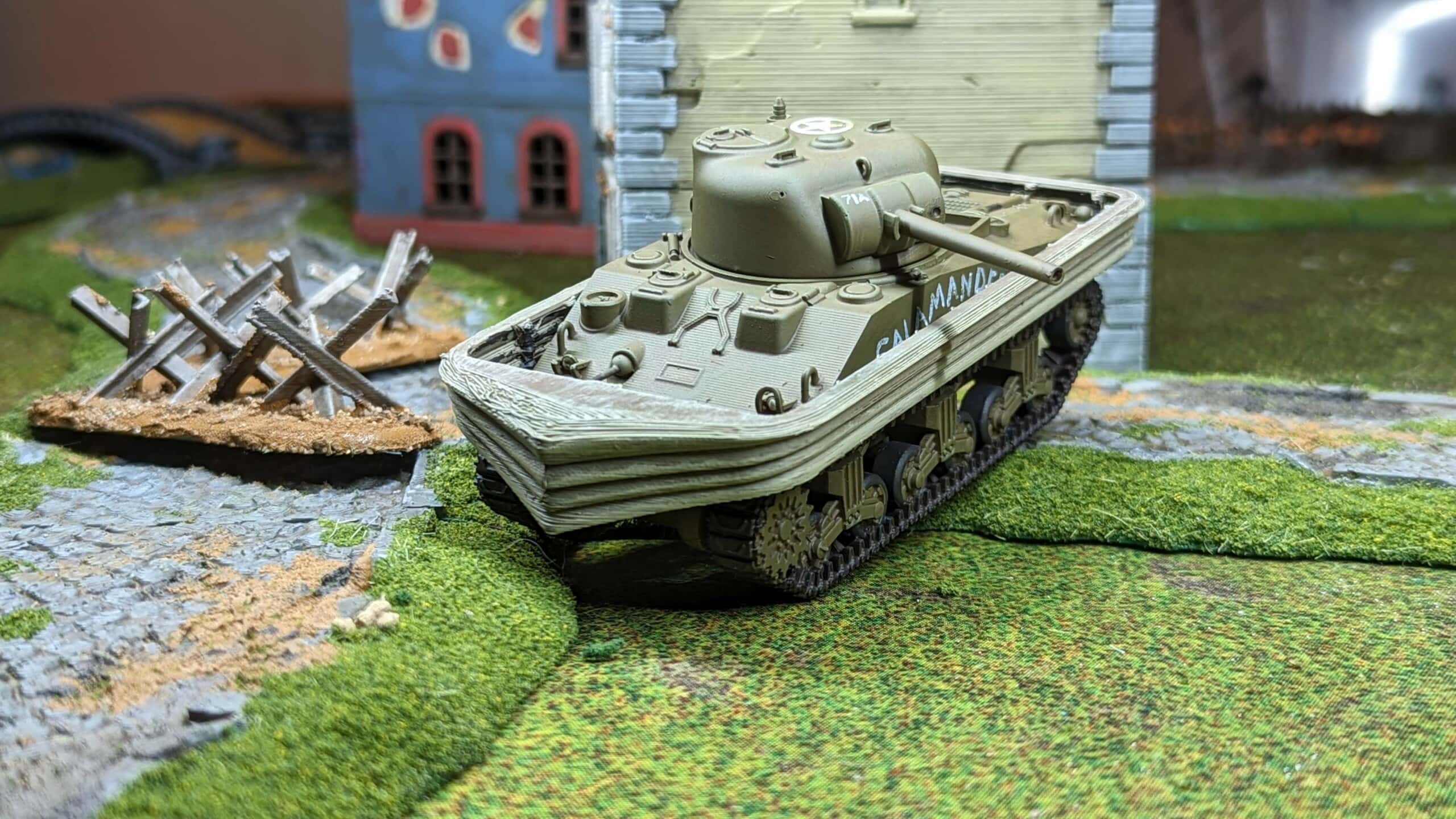 Sherman Duplex Drive (Donald Duck) (UK, WW2, D-Day) by Wargame3D ...