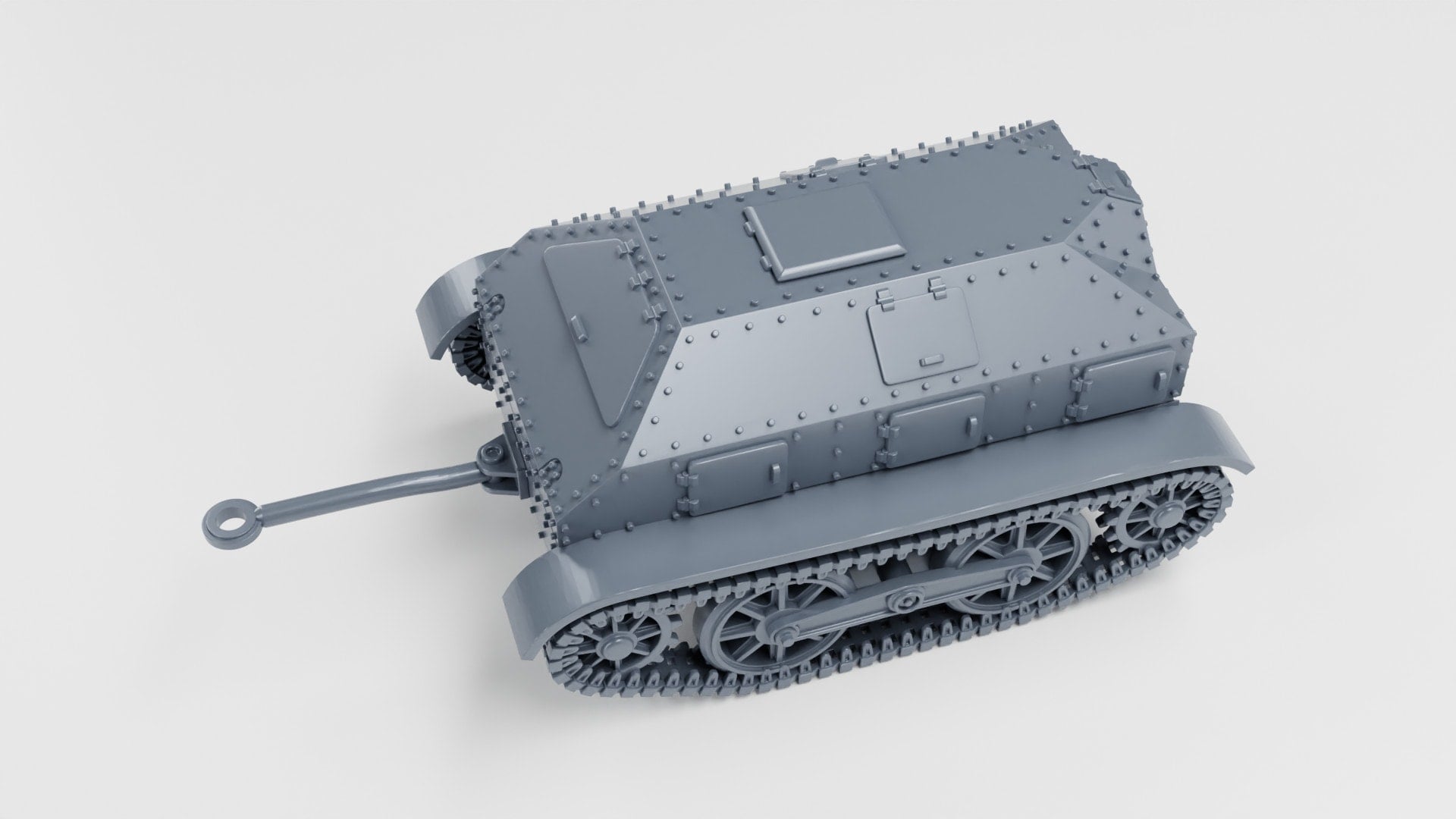 Type 94 Tankette (early) + Trailer + 2 Tankmen (Japan, WW2) by ...