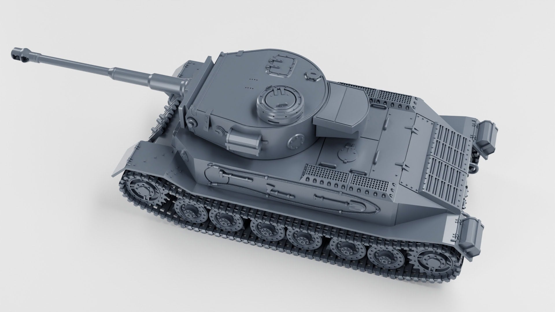 Tiger I - Porsche Tiger - VK 45.01(P) + 3 Tankmen (Germany, WW2) by ...