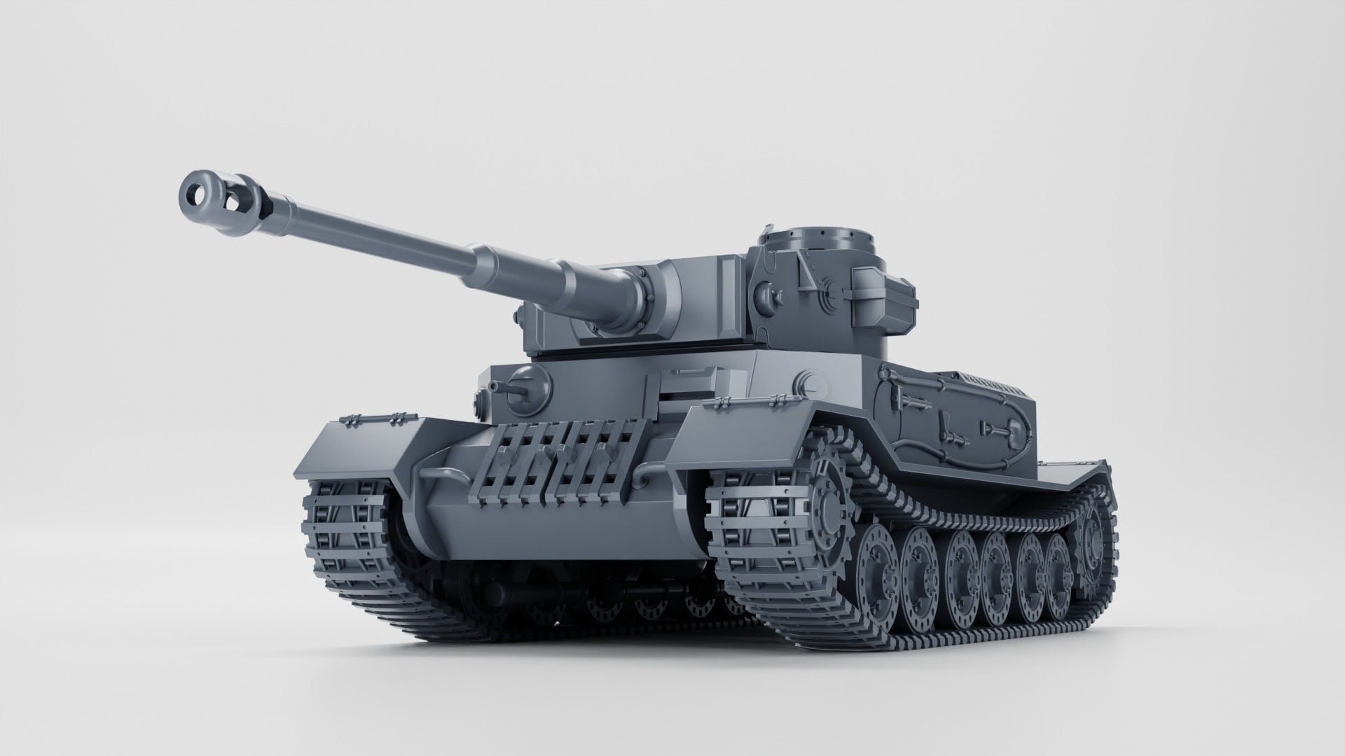 Tiger I - Porsche Tiger - VK 45.01(P) + 3 Tankmen (Germany, WW2) by ...