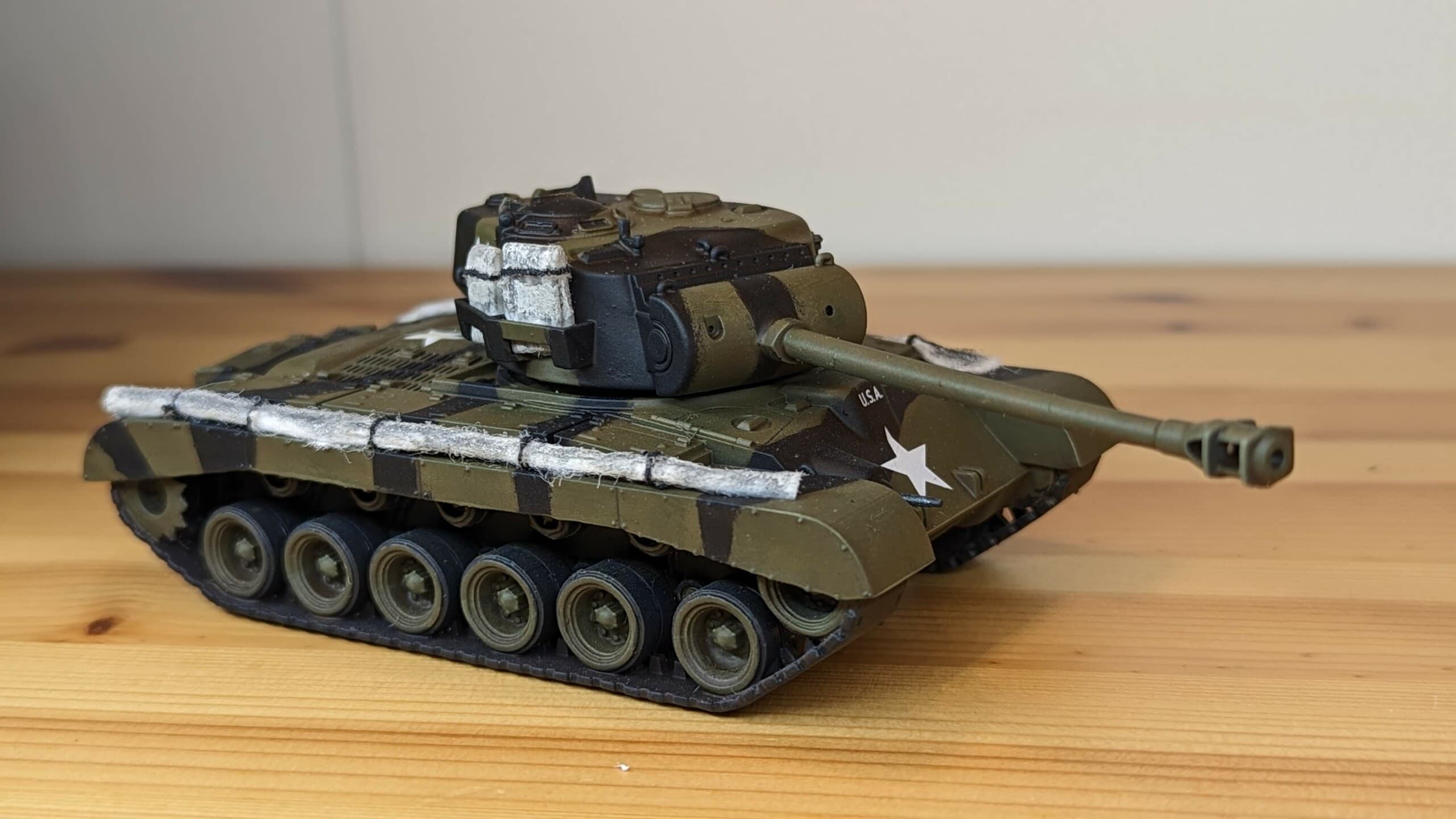 Medium Tank M26 Pershing (US, WW2, Korean+Vietnam war) by Wargame3D - Wargaming3D