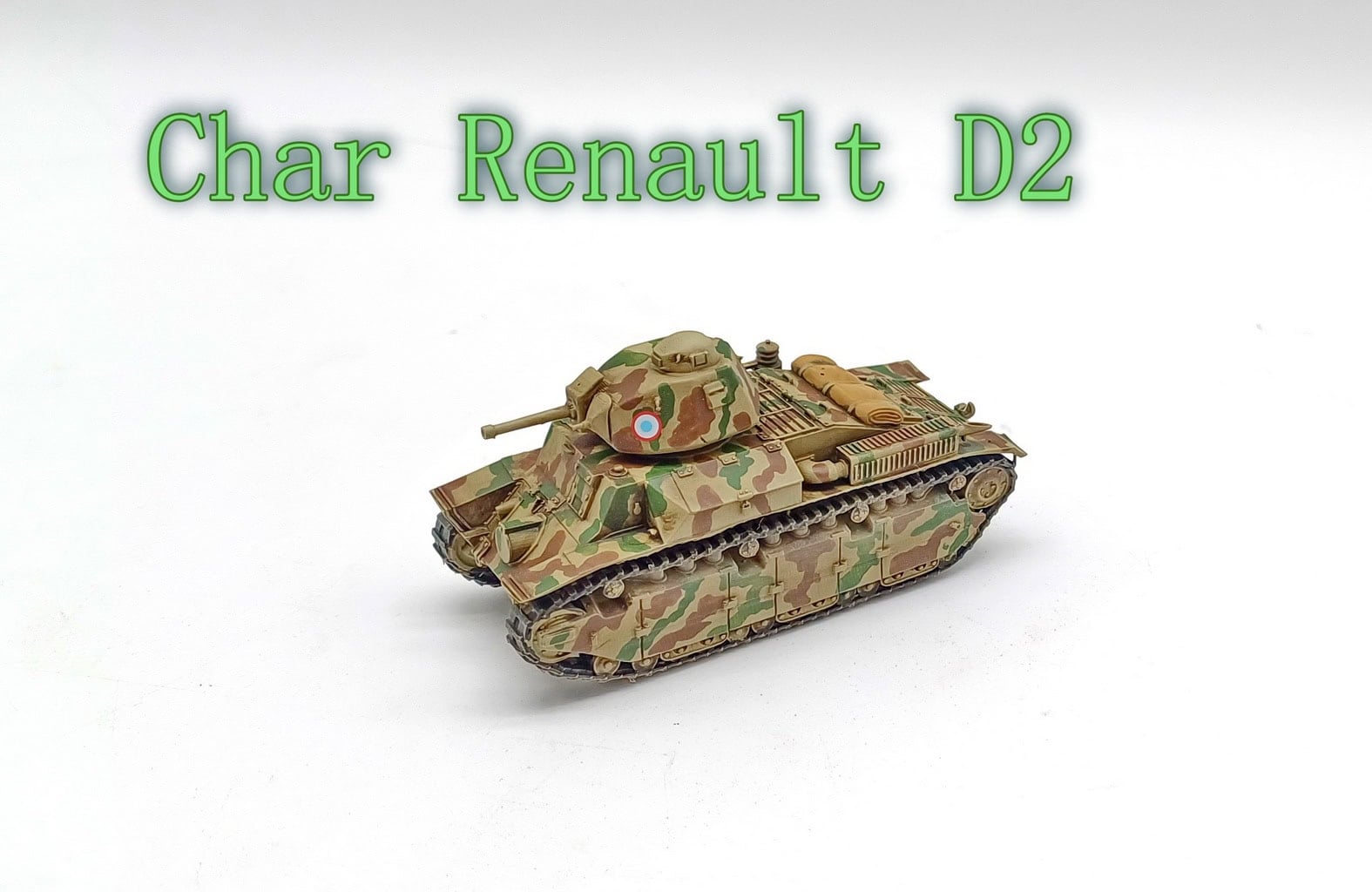 Renault D2 model 1938 with APX-4 turret (France, WW2) by Wargame3D ...