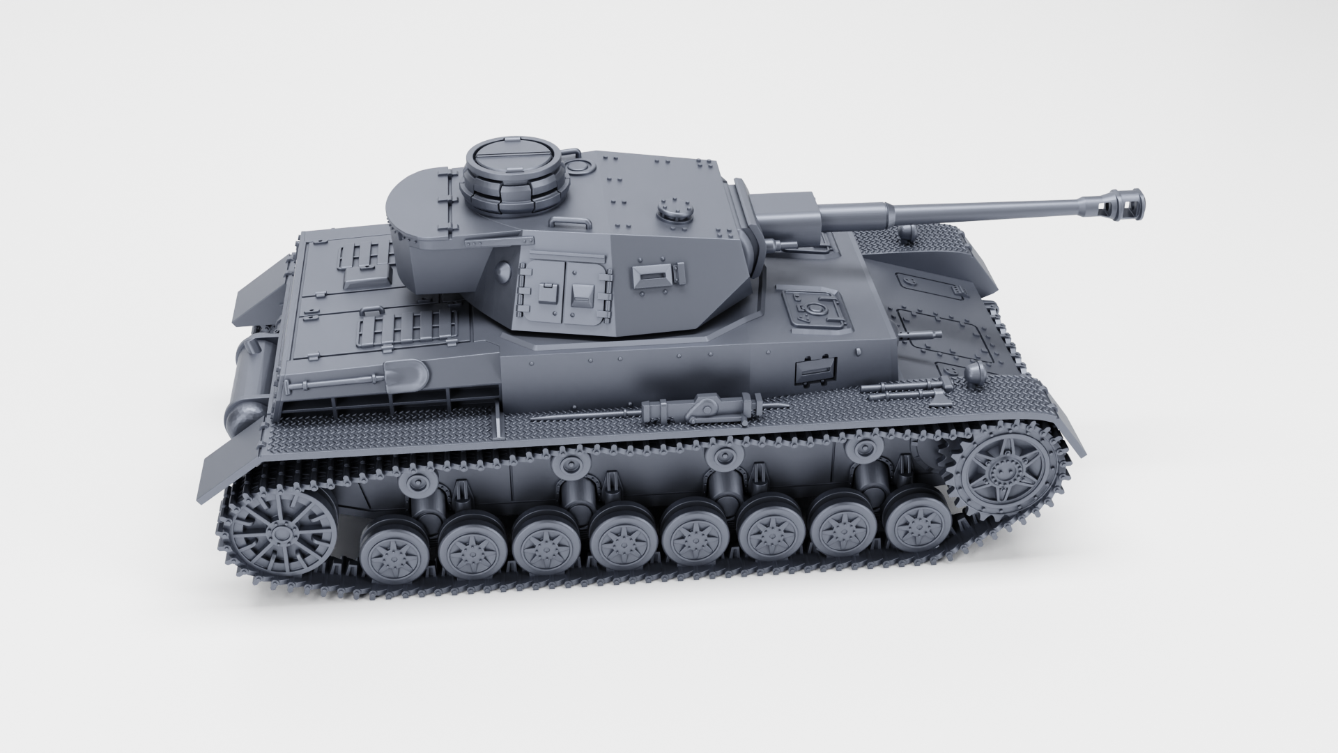 Panzer IV Ausf.G + 3 Tankmen (standard + winter edition) (Germany, WW2 ...