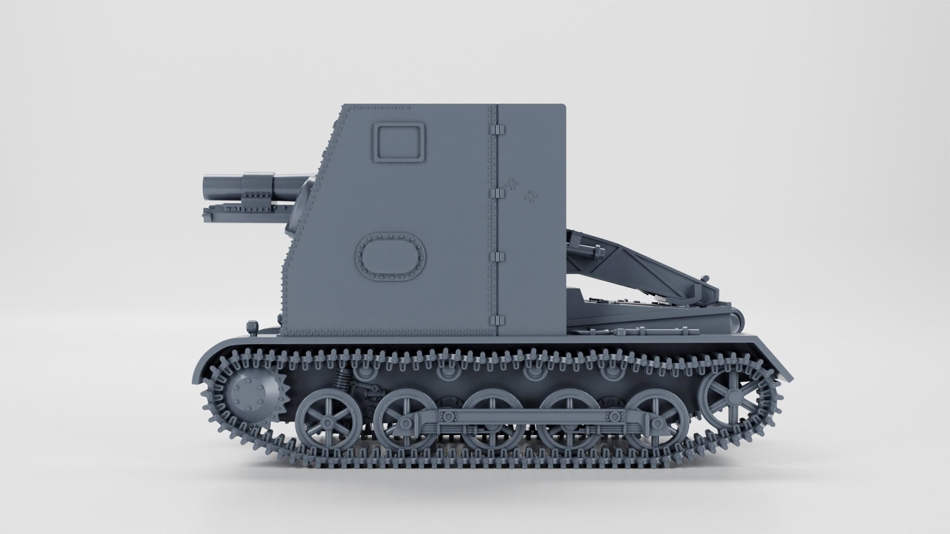 15 cm sIG 33 auf Panzer I Ausf.B (Sd.Kfz.101) (Germany, WW2) by ...