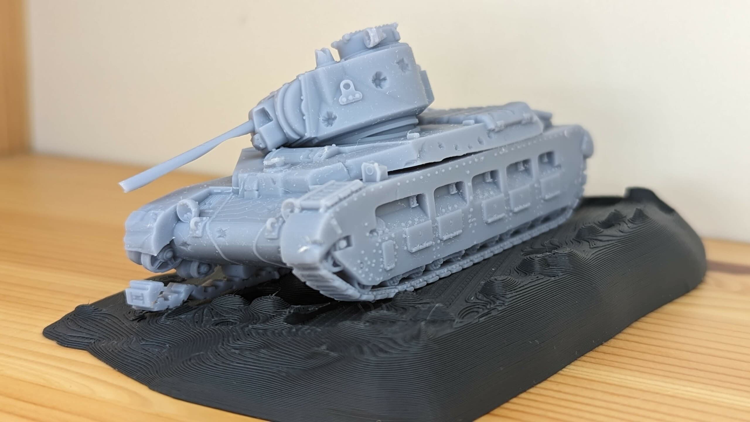 Destroyed Tank Matilda II (UK, WW2) by Wargame3D - Wargaming3D