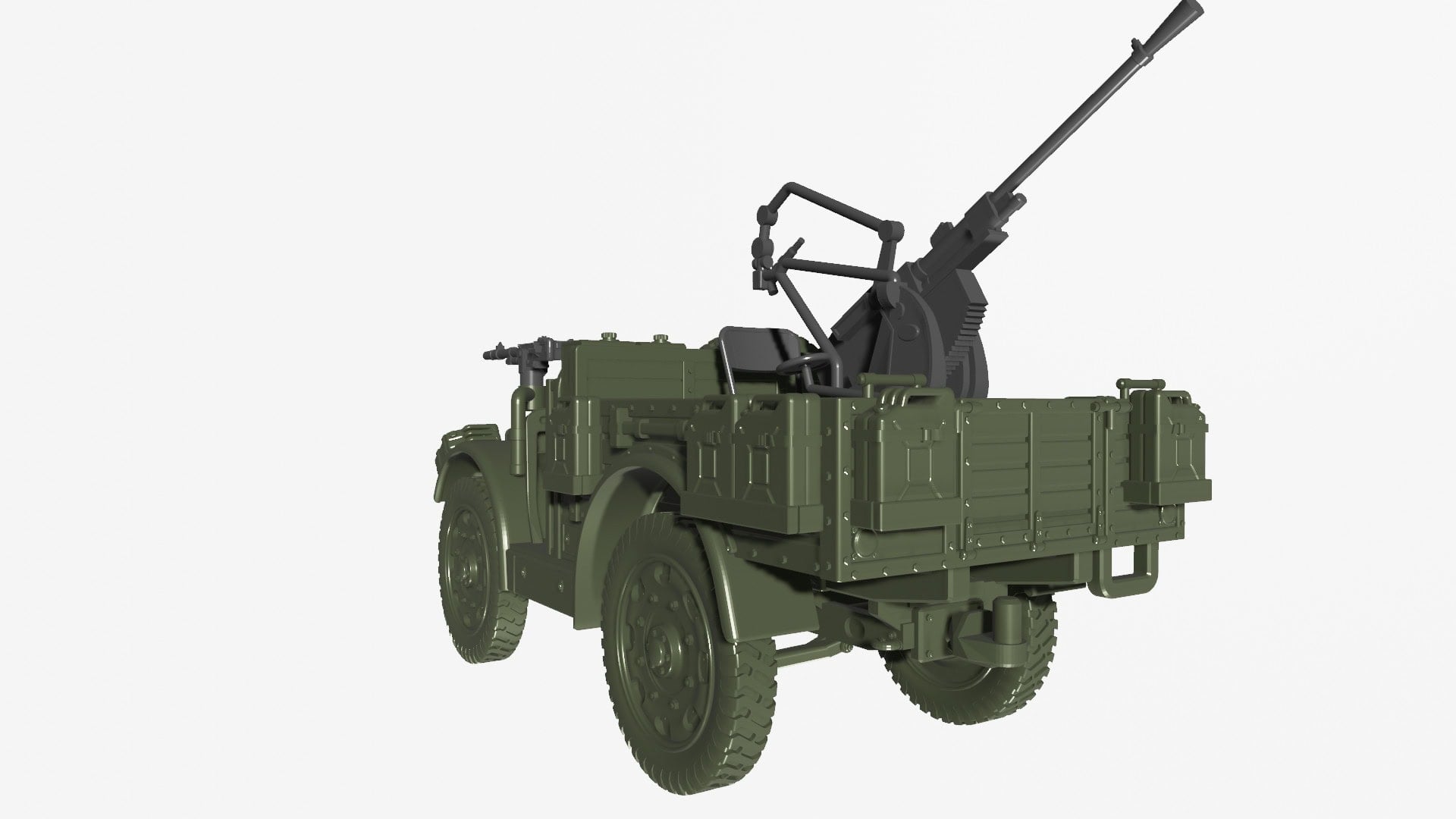 Fiat SPA TL37 + option with Breda 20/65 mod.35 (Italy, WW2) by ...
