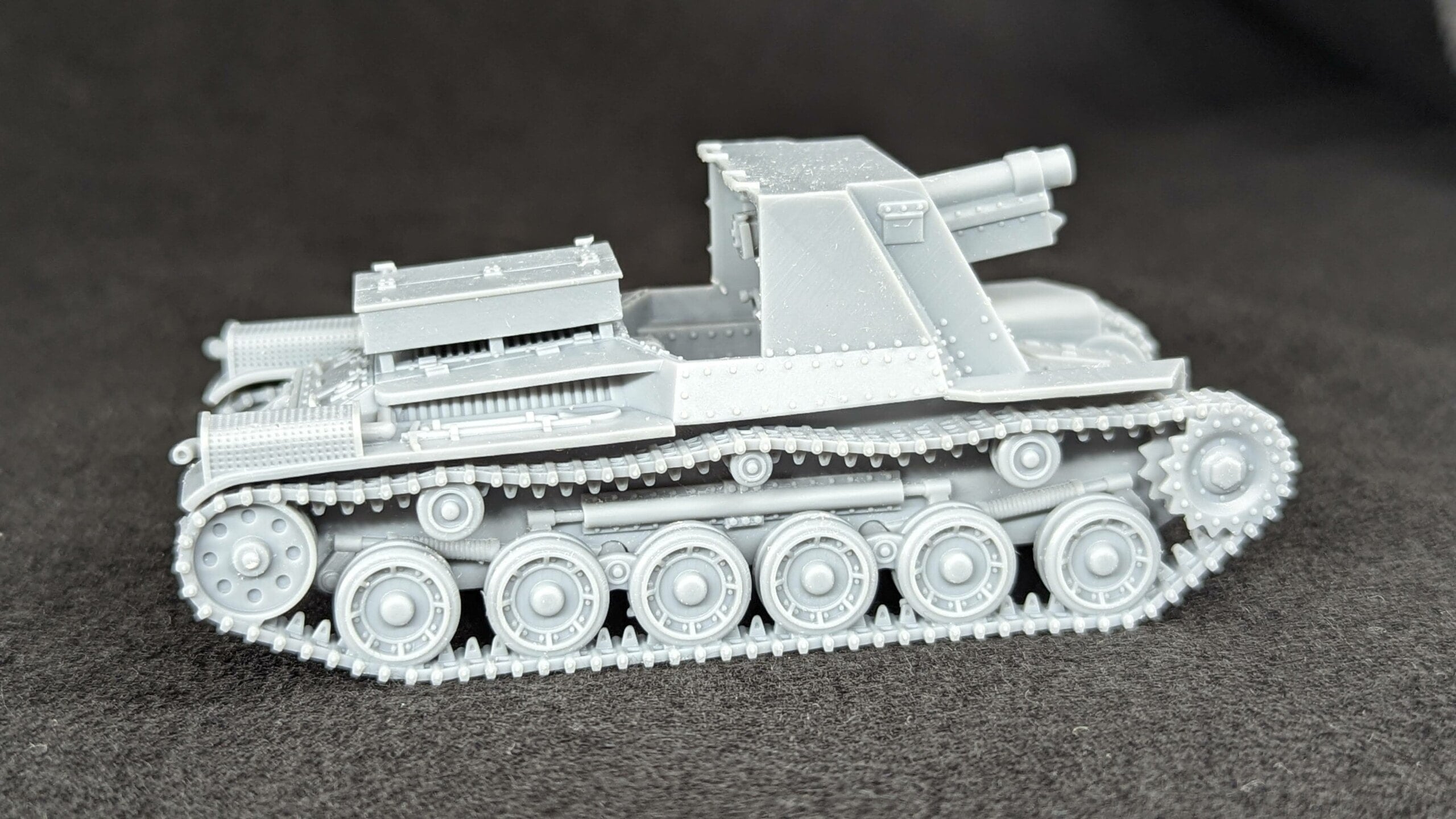Type 4 Ho-Ro SPG + 1 Tankmen (Japan, WW2) by Wargame3D - Wargaming3D