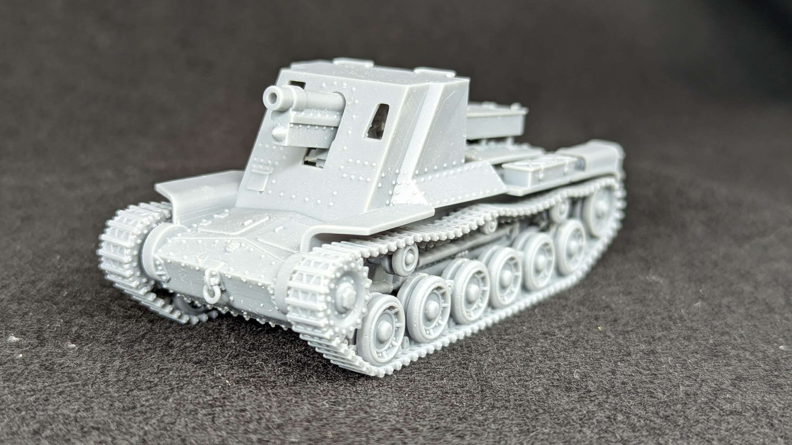 Type 4 Ho-Ro SPG + 1 Tankmen (Japan, WW2) by Wargame3D - Wargaming3D