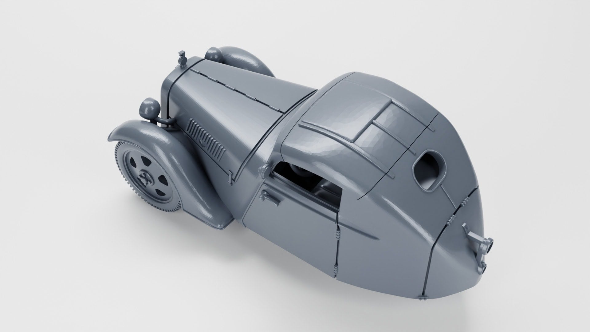 Tricycle car Framo Stromer (3-wheeler) (Germany, Interwar+WW2) by ...