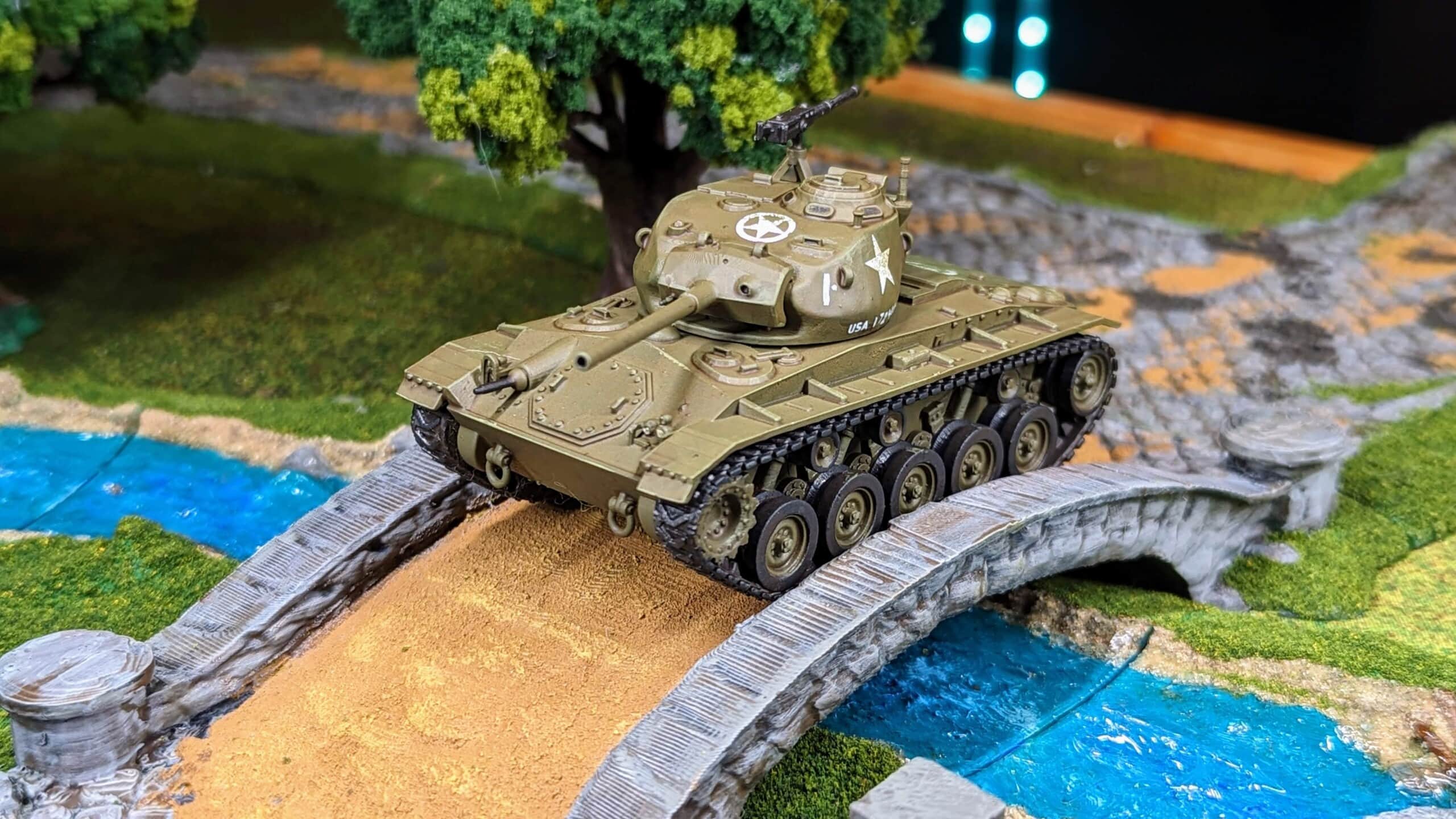 Light Tank M24 Chaffee (US, WW2+Korean war) by Wargame3D - Wargaming3D