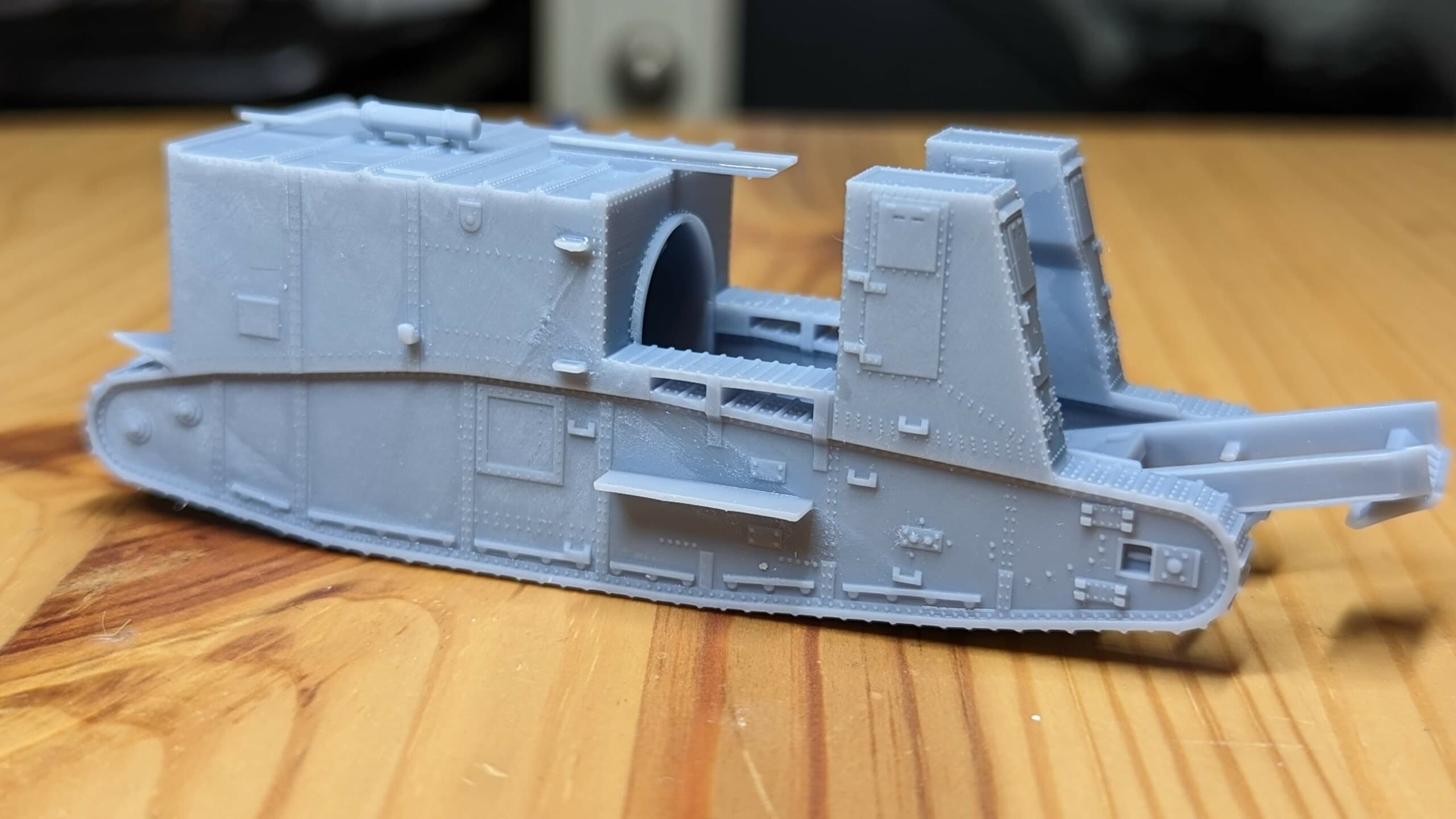 18 Fighting vehicles of WW1 (1:56, 28mm) - PERSONAL USE by Wargame3D ...