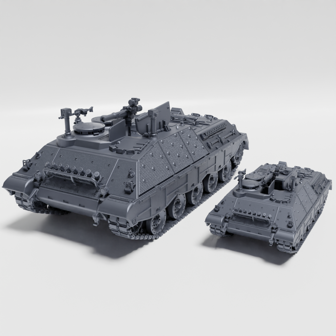Raketenjagdpanzer Jaguar 2 (TOW) (Germany, Cold war) (scale 1:56 and 1: ...
