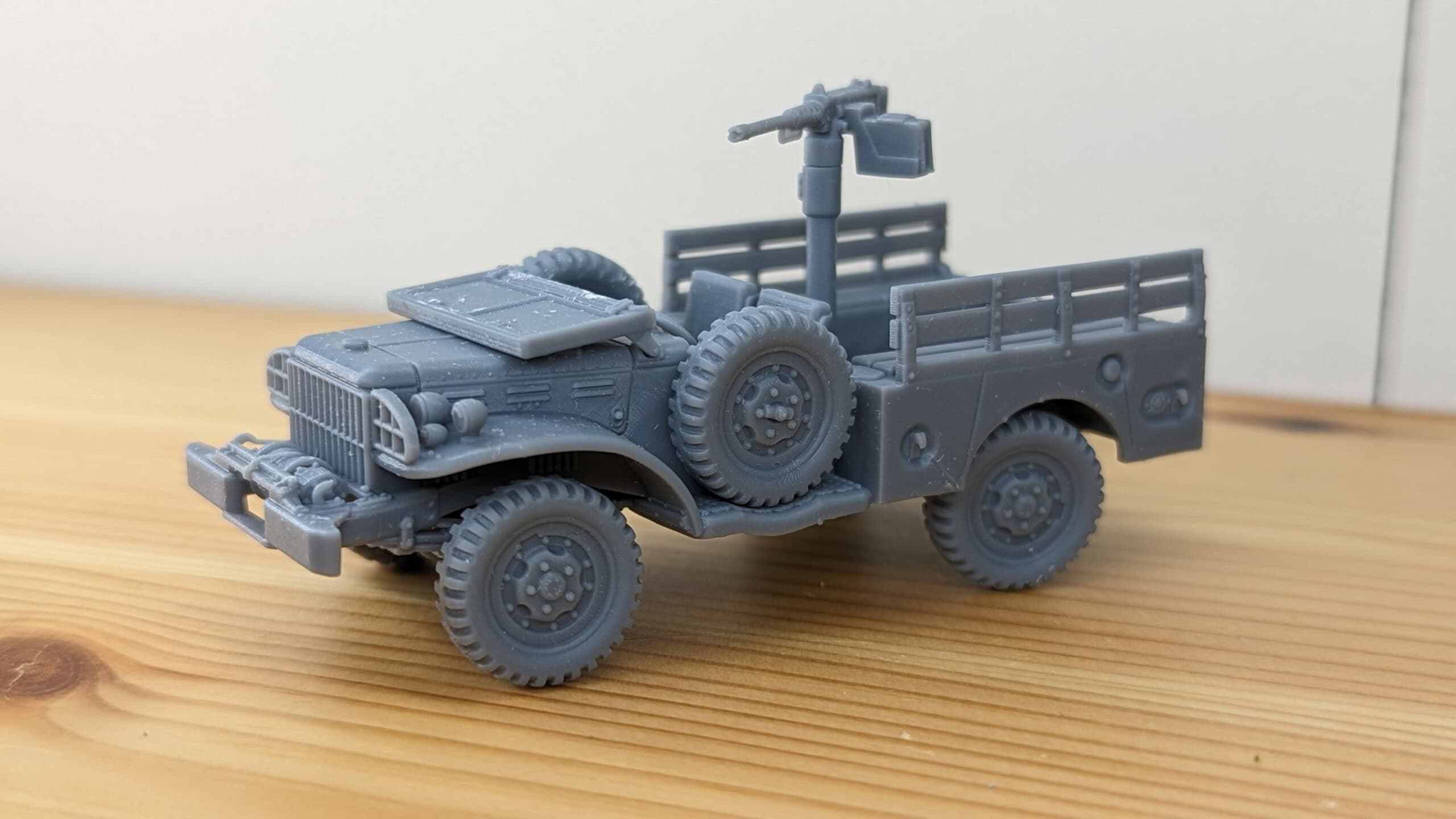 Dodge WC51-52 with winch+machine gun+60mm mortar (US, WW2) by Wargame3D ...
