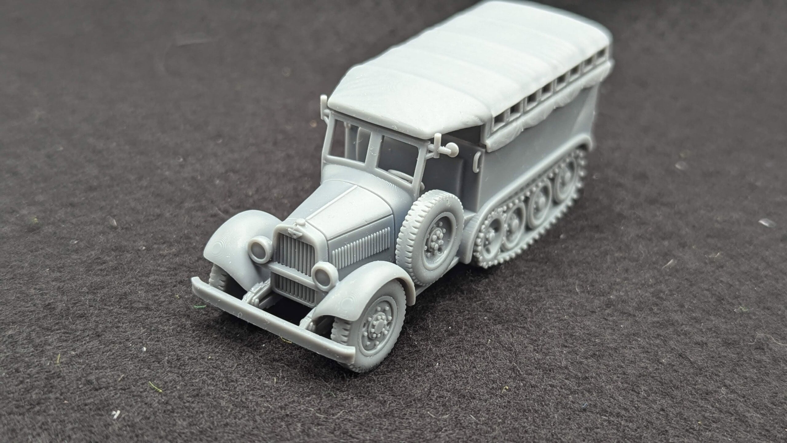 PZInz 222 - Half-Track Supply Truck - wz.39 (Poland, WW2) by Wargame3D ...