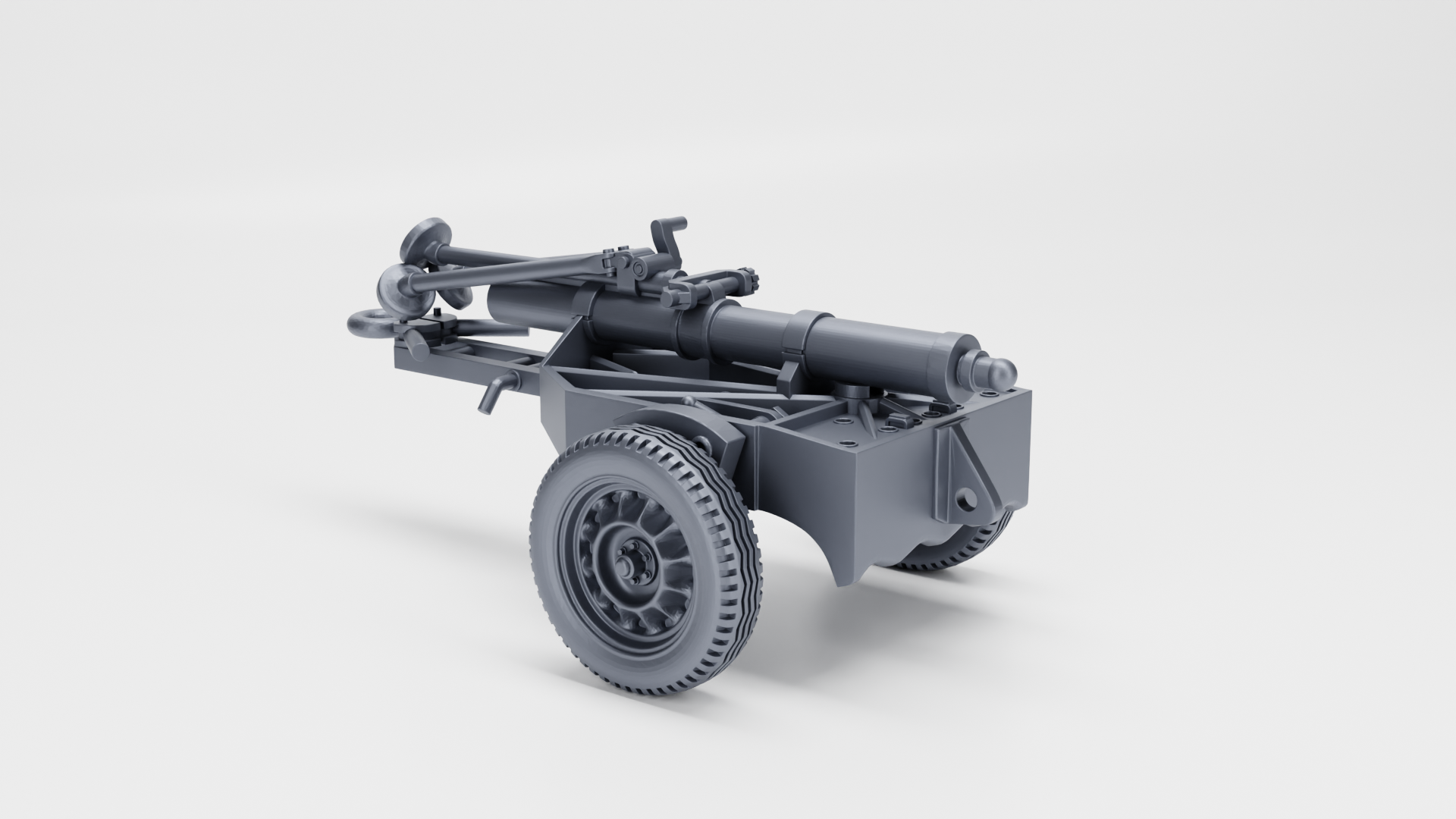 Ordnance ML 4.2-inch mortar (US, WW2) by Wargame3D - Wargaming3D