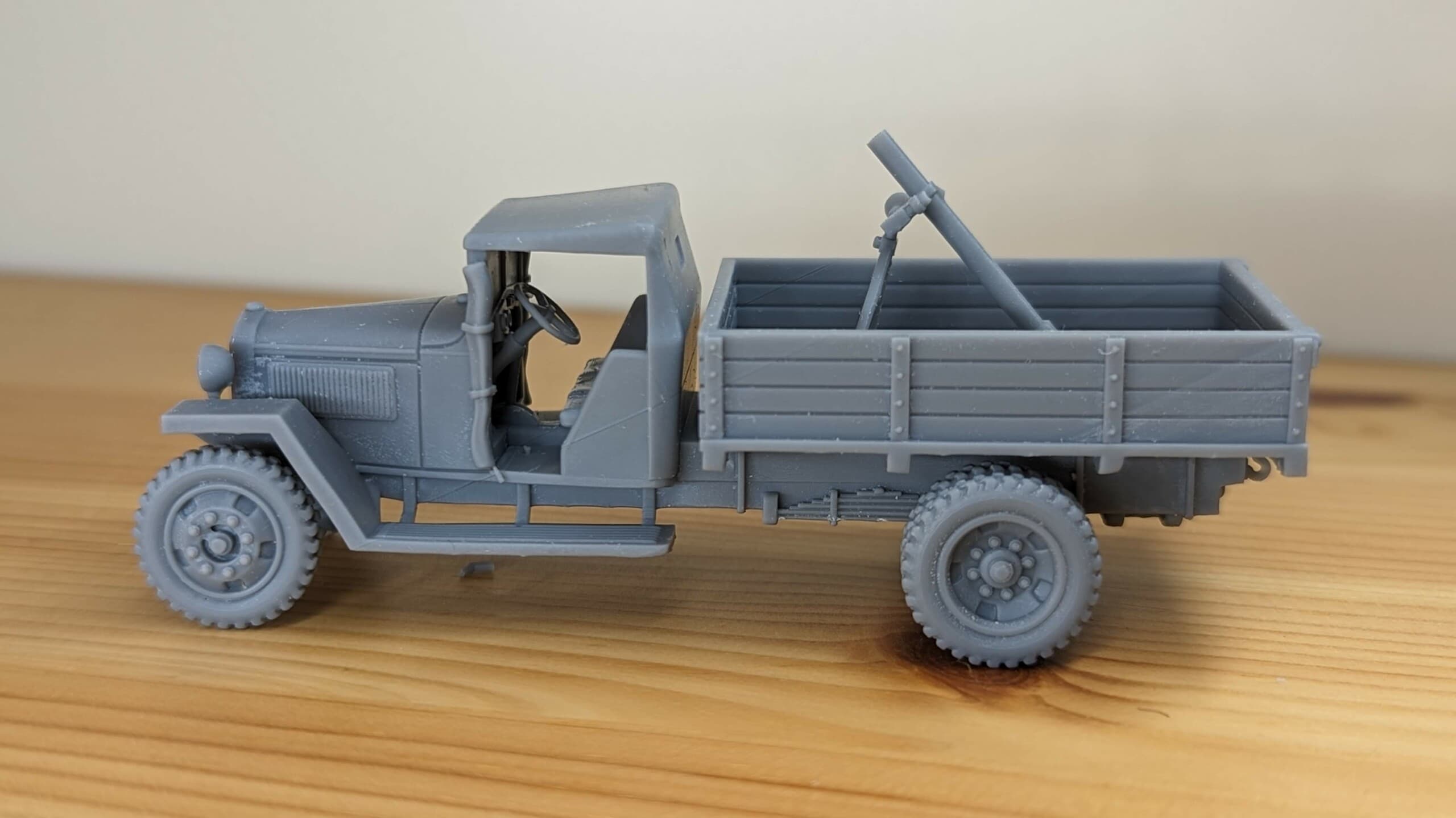 GAZ MM Light Truck with mortar BM36 82mm (USSR, WW2) by Wargame3D ...