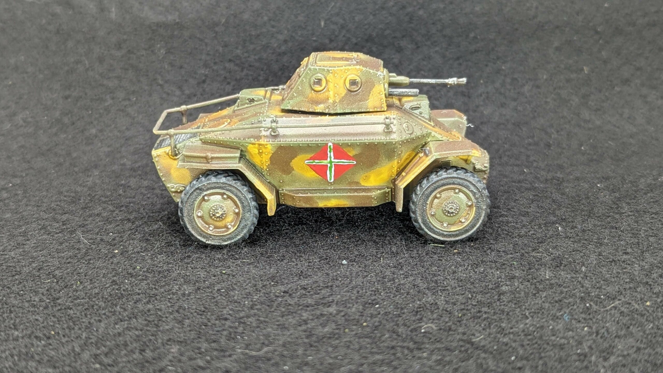 39M Csaba Armoured Car + 3 Tankmen (Hungary, WW2) by Wargame3D ...