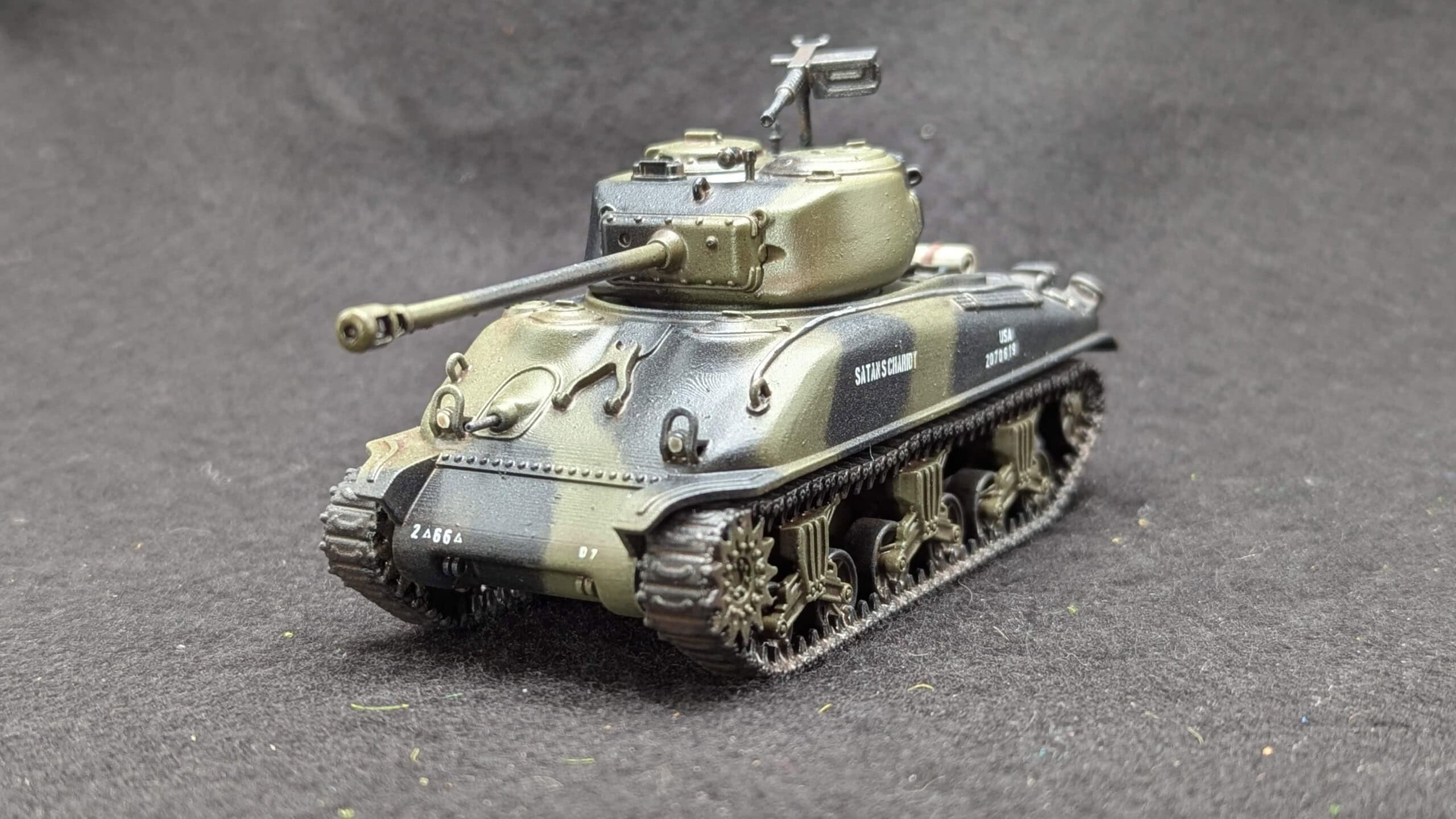 Sherman M4A1 76mm cast hull (US, WW2) by Wargame3D - Wargaming3D
