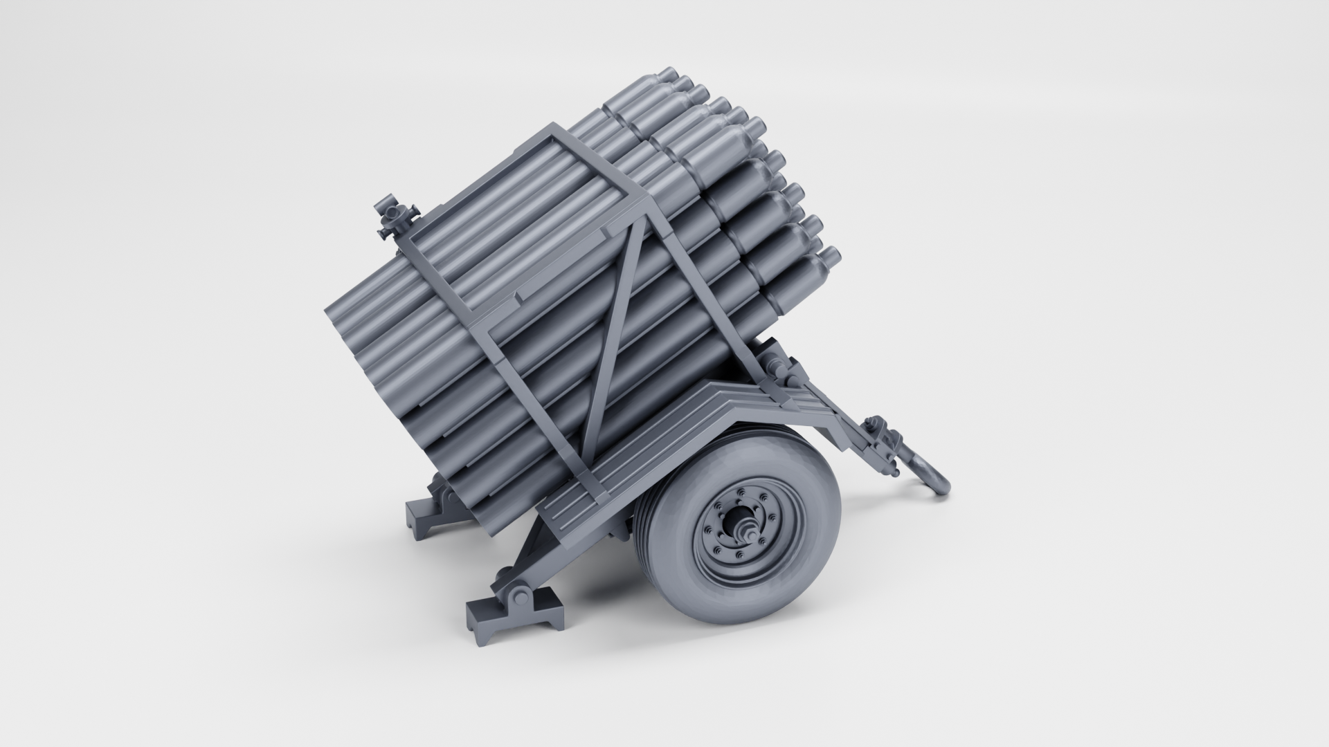 Rocket launcher Land Mattress (UK, WW2) by Wargame3D - Wargaming3D