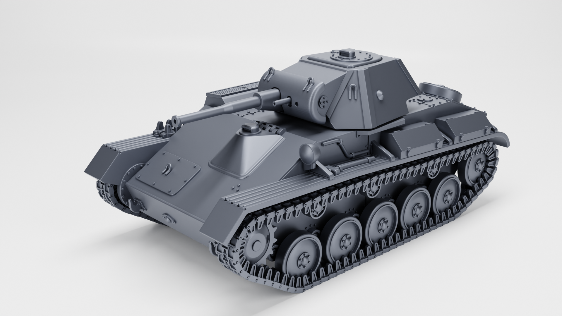 T-70 Light Tank (USSR, WW2) by Wargame3D - Wargaming3D