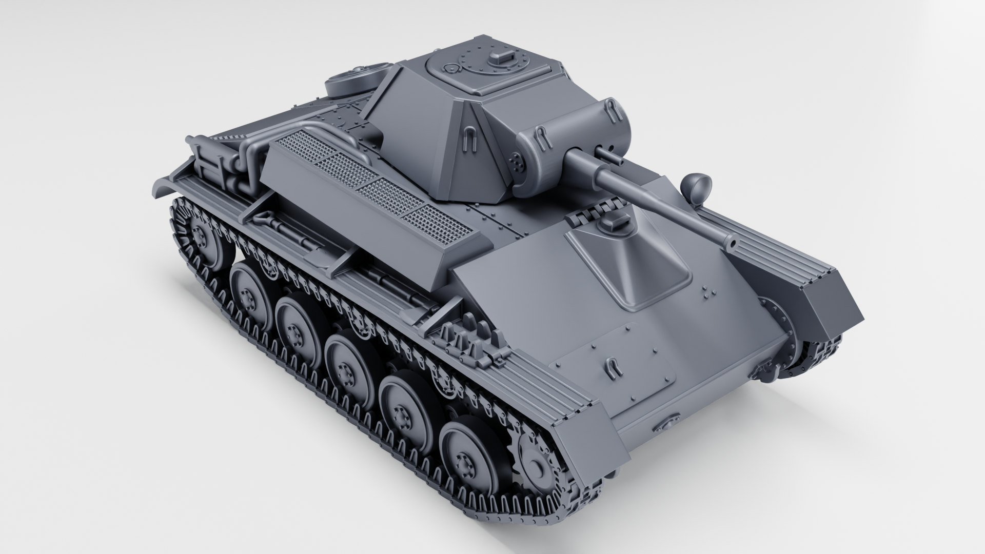 T-70 Light Tank (USSR, WW2) by Wargame3D - Wargaming3D