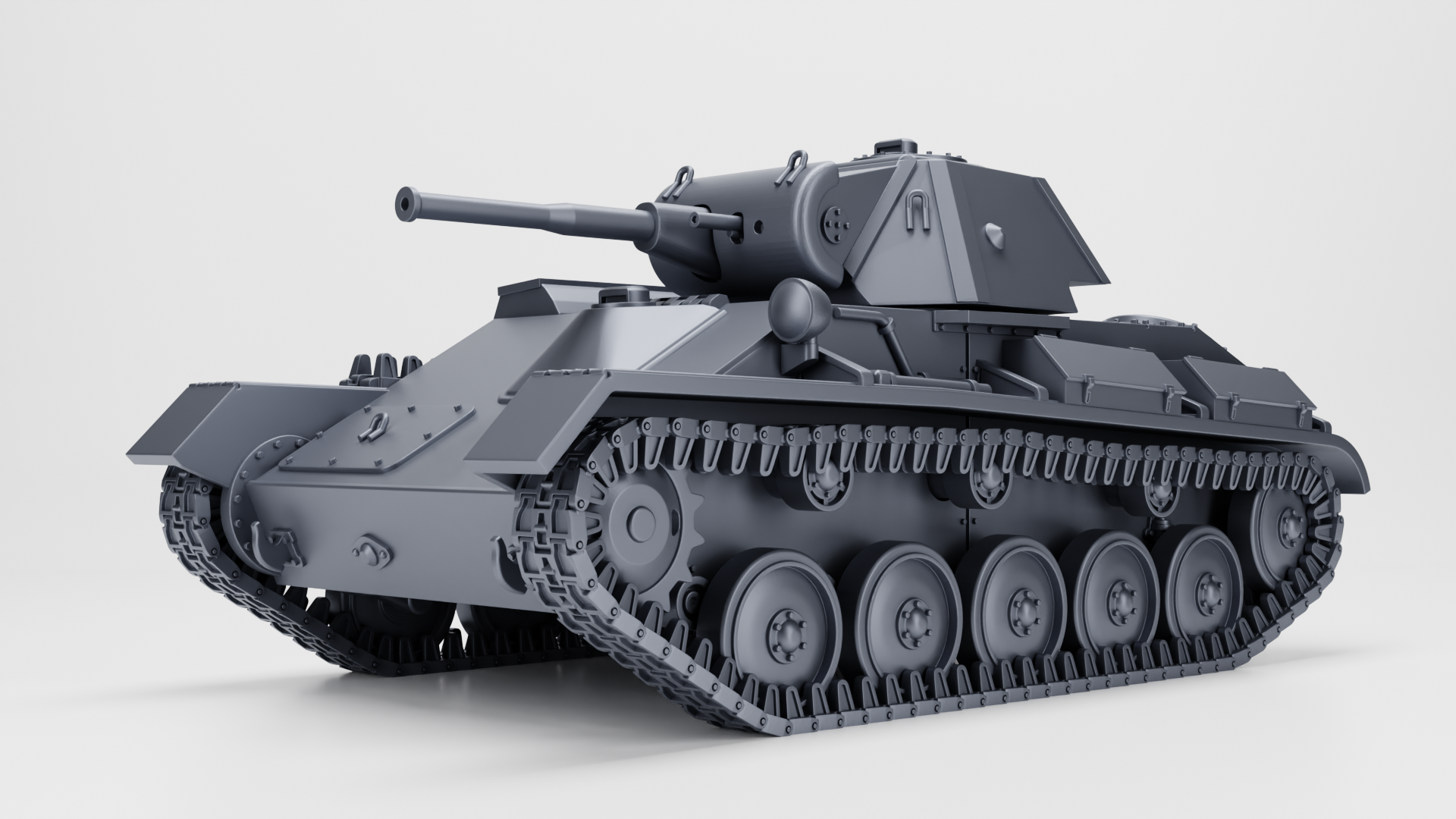 T-70 Light Tank (USSR, WW2) by Wargame3D - Wargaming3D