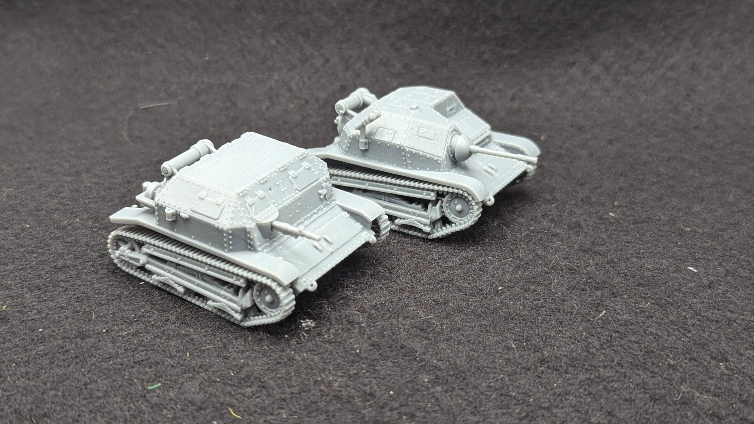 Tankette TKS with 2 optional machine guns (Poland, WW2) by Wargame3D ...