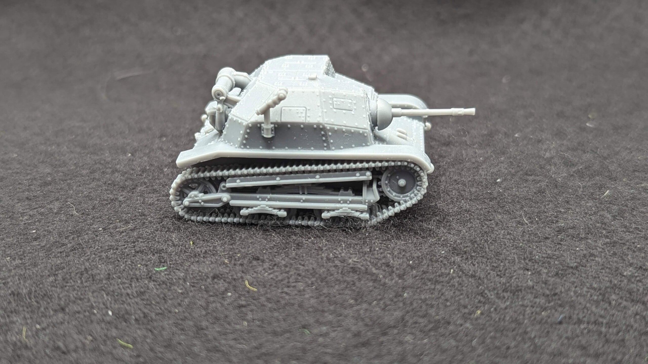 Tankette TKS with 2 optional machine guns (Poland, WW2) by Wargame3D ...