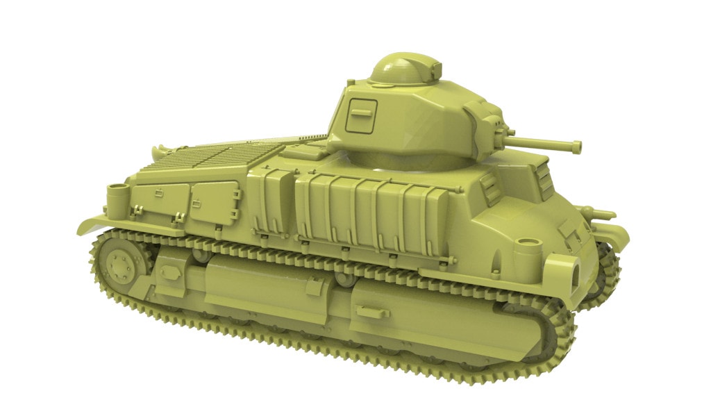 Somua S-35 (France, WW2) by Wargame3D - Wargaming3D