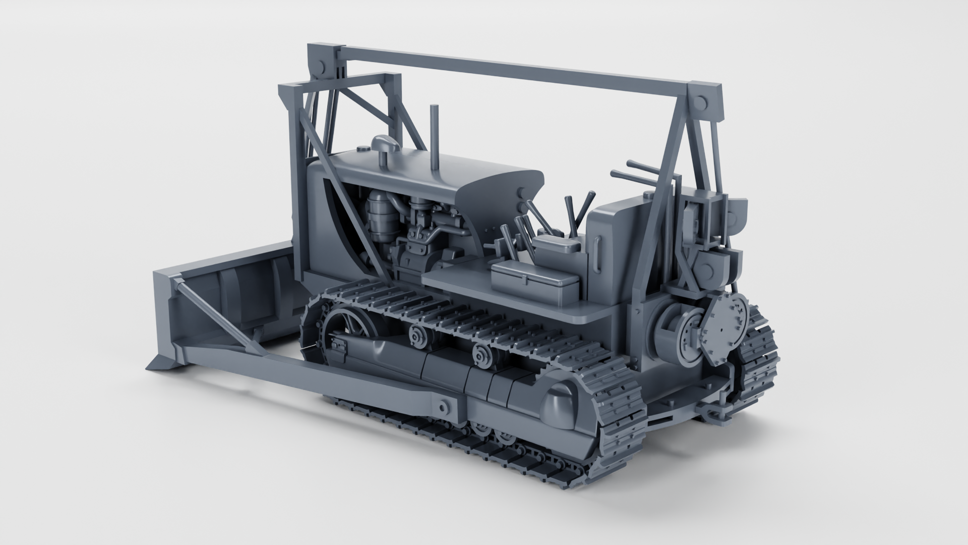 Caterpillar D8 (US, WW2) by Wargame3D - Wargaming3D