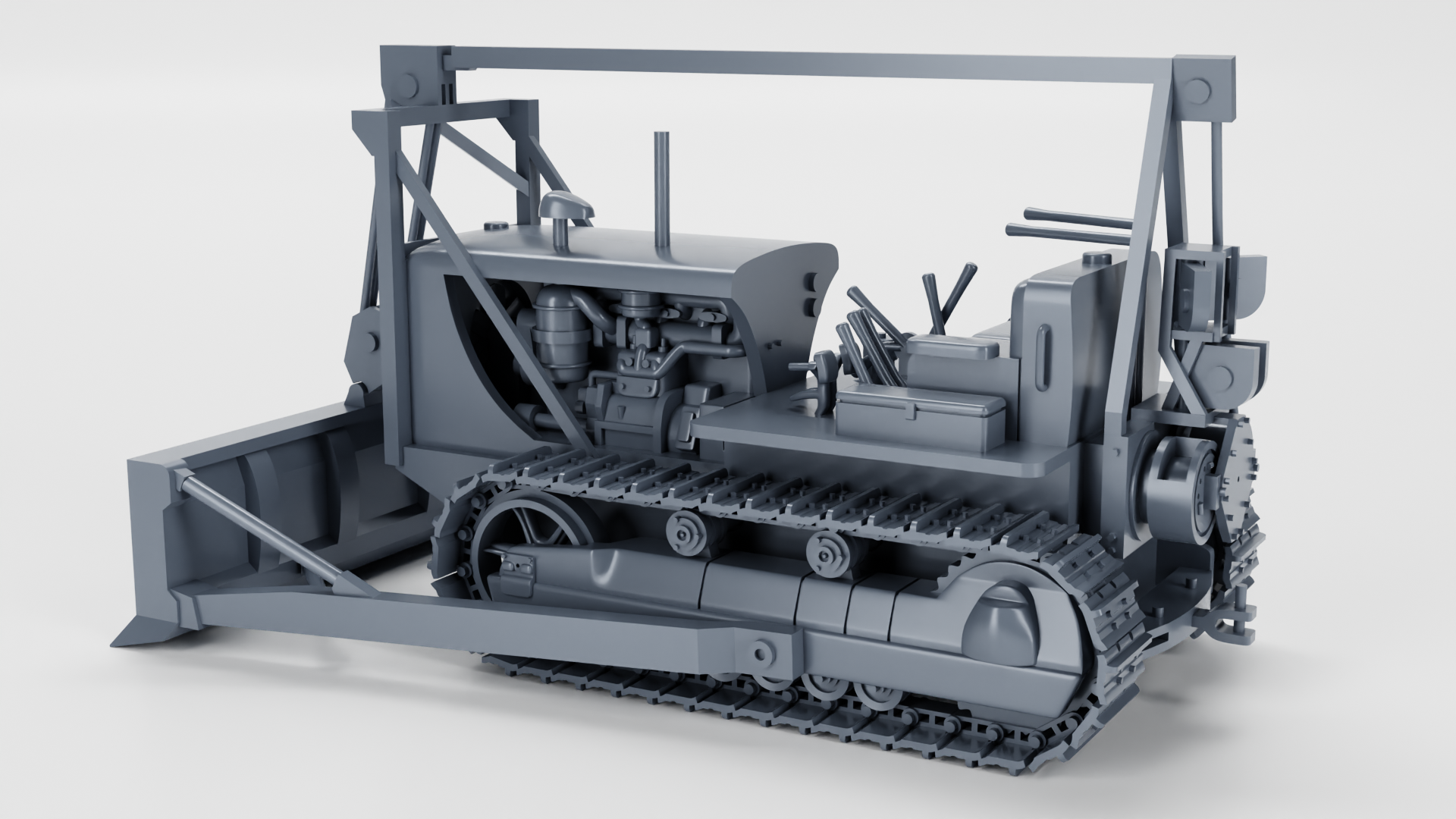 Caterpillar D8 (US, WW2) by Wargame3D - Wargaming3D