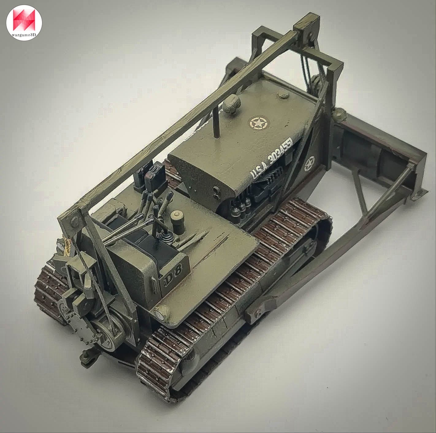 Caterpillar D8 (US, WW2) by Wargame3D - Wargaming3D