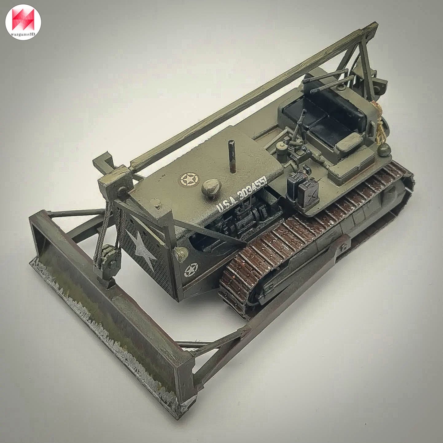 Caterpillar D8 (US, WW2) by Wargame3D - Wargaming3D