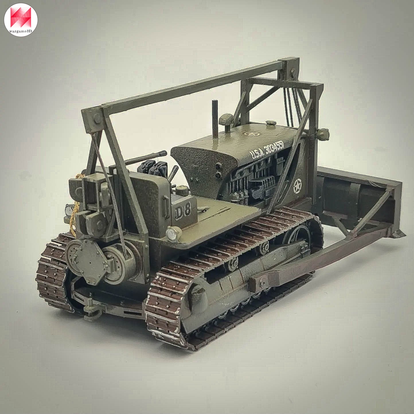 Caterpillar D8 (US, WW2) by Wargame3D - Wargaming3D