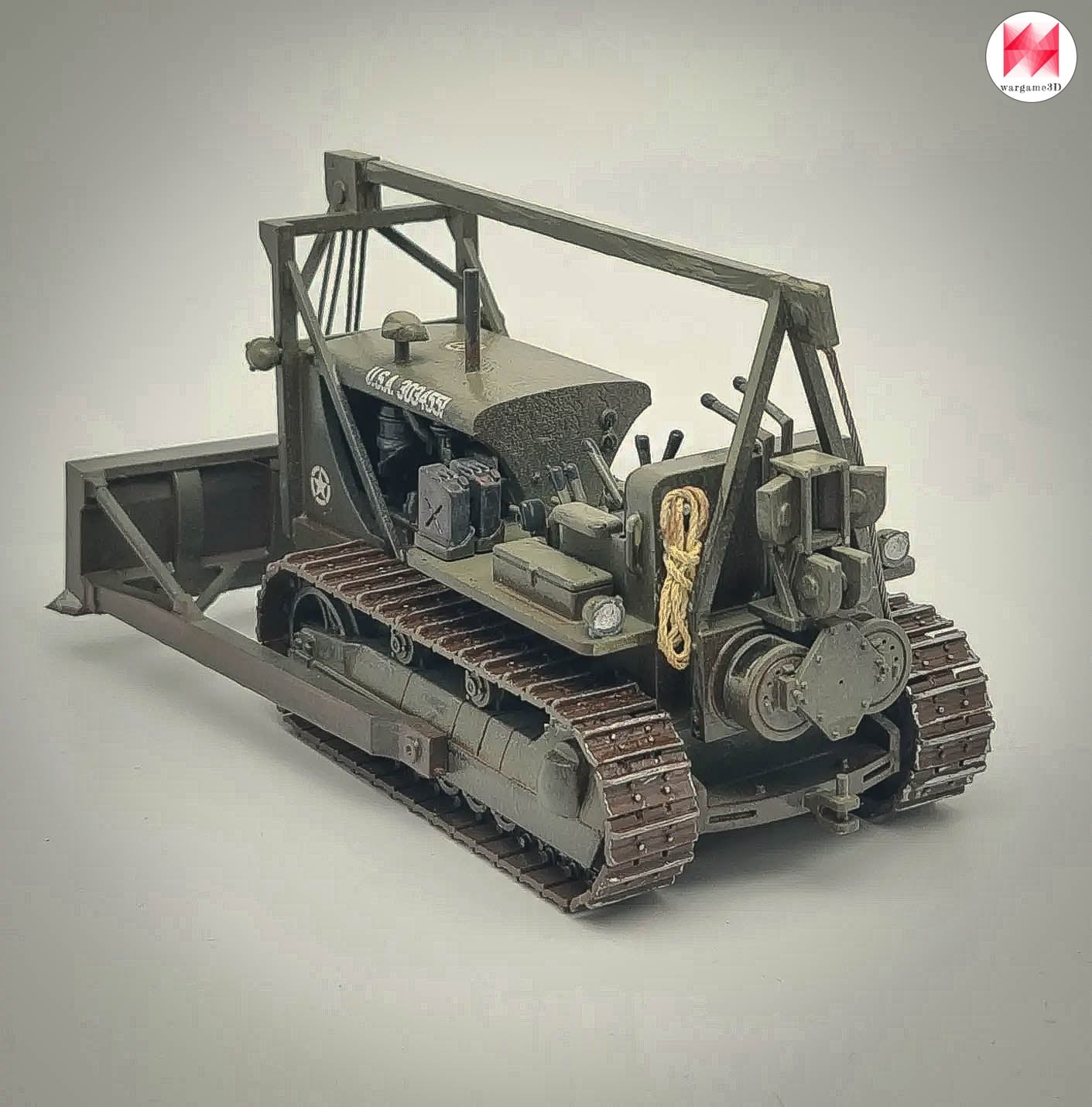 Caterpillar D8 (US, WW2) by Wargame3D - Wargaming3D