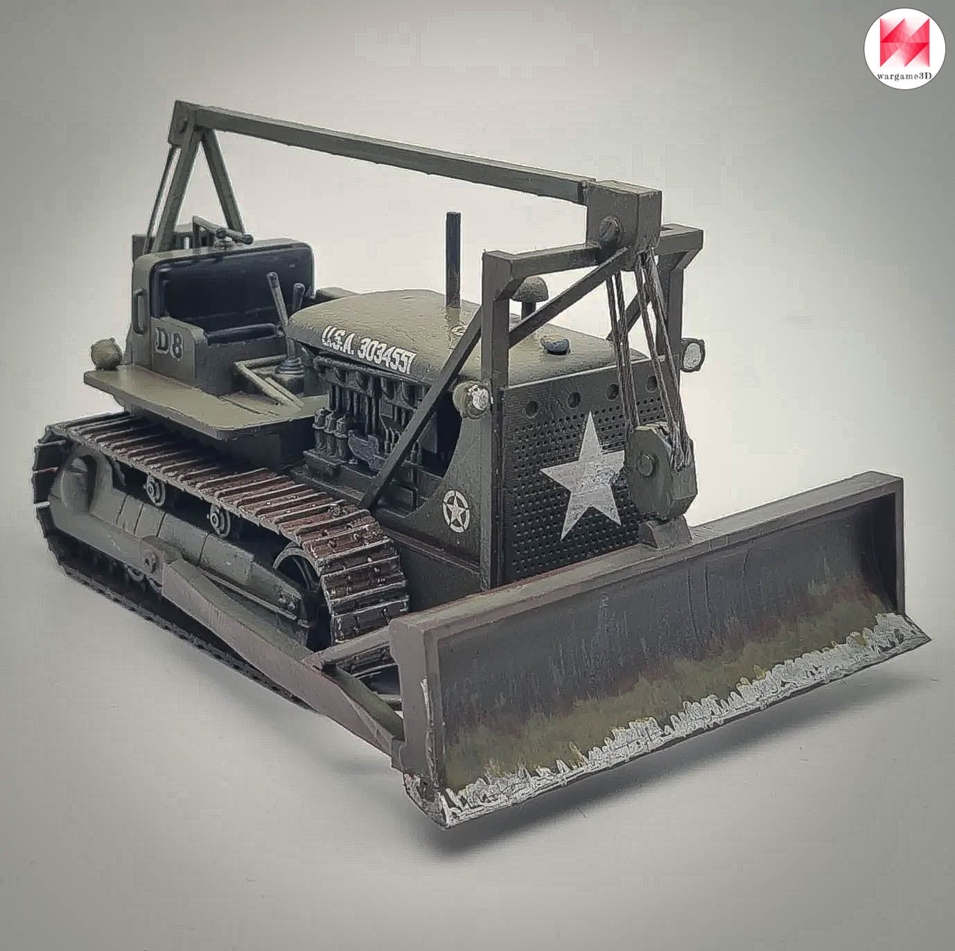 Caterpillar D8 (US, WW2) by Wargame3D - Wargaming3D