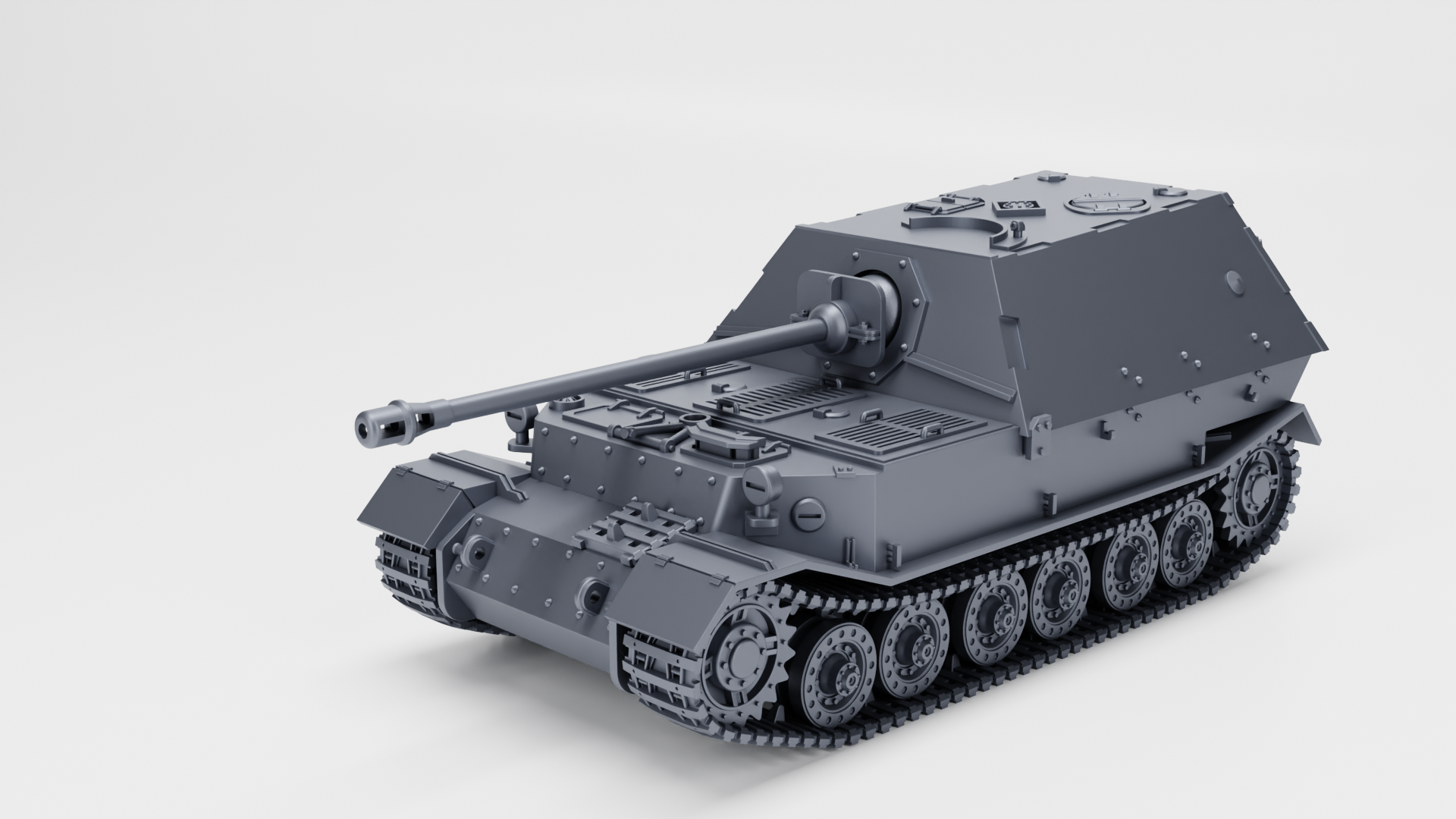 Panzerjager Tiger (P) 8.8cm PaK 43/2 L/71 “Ferdinand” (Sd.Kfz.184) + 3 ...