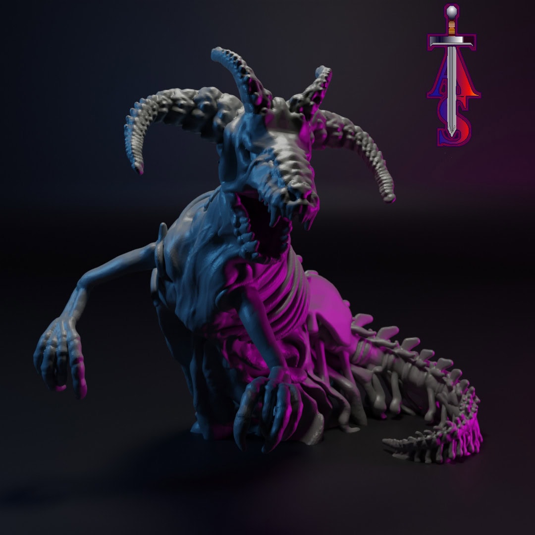 Spine of the Beast Incarnate by Teunart_Studio - MiniHoarder